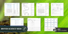 KS1 British Science Week Experiment Activity Pack - Twinkl