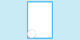 FREE! - Boy Throwing a snowball page border (teacher made)