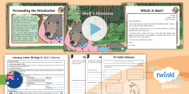 Little Red Riding Hood Writing Frames (teacher made)