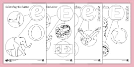 Letter R Colouring Pages - ECE - Twinkl NZ (teacher made)