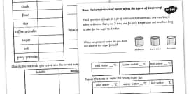 Saturation Worksheet (teacher made) - Twinkl