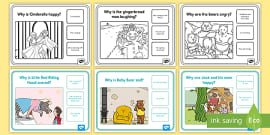 Winter Cause and Effect Scene and Question Cards