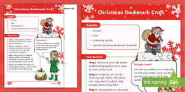 FREE! - Tomato Bookmark Craft Activity (teacher made)