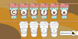 Coffee Cart Jobs Visual Support Posters (teacher made)