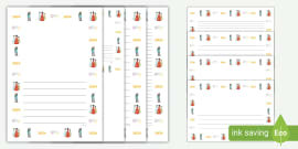 New Year's Eve Page Border | Primary Resources - Twinkl