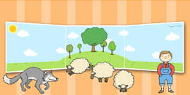 The Boy Who Cried Wolf Story Sequencing Cards (teacher made)