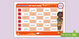 Roll and Read Word Family '-all' Board Game (Teacher-Made)