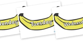 👉 Days of the Week on Fruit (teacher made) - Twinkl