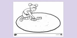 FREE! - Roll of Carpet Colouring | Colouring Sheets