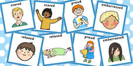 Sun Emotion Cards - Twinkl - EYFS - Display - Feelings