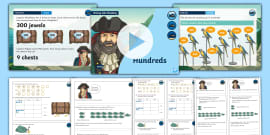 👉 Year 3 Diving into Mastery: Divide by 3 Teaching Pack