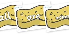 FREE! - Tricky Words on Bees (teacher made) - Twinkl