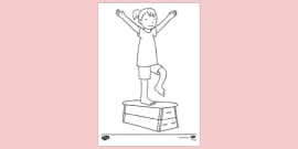 Balance Scales Colouring Sheet (teacher made) - Twinkl