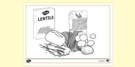 FREE! - Protein Colouring Sheet | Colouring Sheets - Twinkl