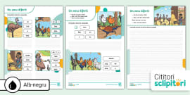 FREE! - * NEW * Diverse tipuri de case – Fișă de citire și scriere clasa I