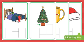 Christmas CVC Word Hunt (teacher made) - Twinkl