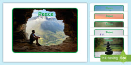 Recipe for Peace Worksheet / Worksheet (teacher made)