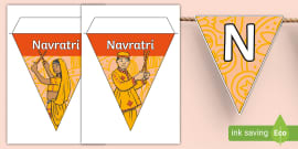 Navratri Themed Colouring Pages (teacher made) - Twinkl