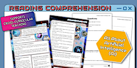 Artificial Intelligence (AI) Differentiated Reading Comprehension Activity