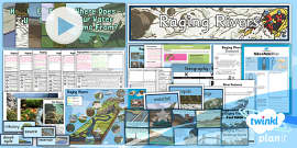 World Map Rivers Labelling Activity (teacher made) - Twinkl