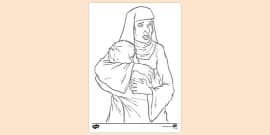 Macbeth Colouring Sheet - Primary Resources (Teacher-Made)