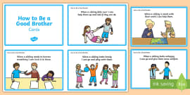 Sibling Rivalry Worksheet (teacher made) - Twinkl