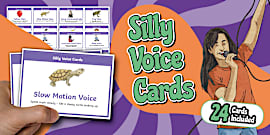 Silly Voices Activity Cards