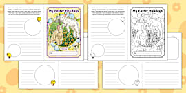 Easter Holiday Writing Activity - KS2 (teacher made)