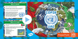 COP28 PowerPoint - Geography - Climate Change (teacher made)