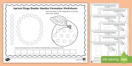 FREE! - Penguin Bingo Dauber Number Formation Worksheets