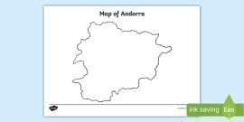 Austria Map Colouring Page (teacher made) - Twinkl