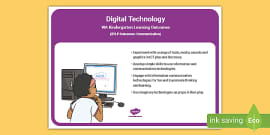 We Are Learning To Technology Display Poster (teacher made)