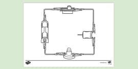 series circuit Colouring | Colouring Sheets (teacher made)