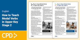 How to Teach Passive Verbs in Upper Key Stage 2 - Twinkl