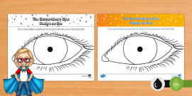 The Extraordinary Eye Bulletin Board Display Pack - Twinkl