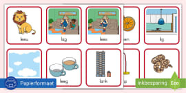 Prentkaarte K-Klank (teacher made) - Twinkl