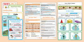 FREE! - Year 1 Term 1 Week 1 Remote Home Learning Pack