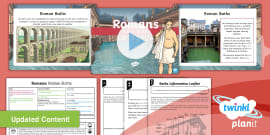 History: Why Did the Romans Build New Roads and Towns? LKS2