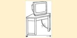 Music Stand Colouring | Colouring Sheets