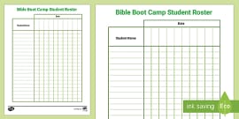 VBS at Home: Bible Boot Camp Pack (Teacher-Made) - Twinkl