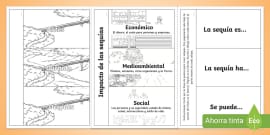 Ficha de actividad: Los efectos de la sequía (teacher made)