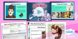 Cinema Role Play Pack - Activity for Kids (teacher made)