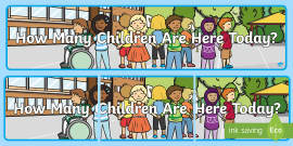 👉 Who's Here TodayAttendance Chart- whos here, today, display, present, how