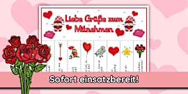 Valentinstag - Bingo