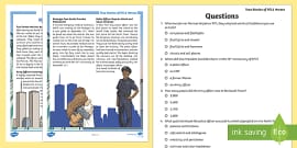 FREE! - What Makes a Hero? Discuss and Write Activity