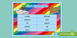 Narrative Synonyms Word Mat (teacher made) - Twinkl