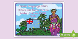 Fijian Language Week Colours Poster (teacher made) - Twinkl