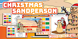 * NEW * Christmas Interactive Colouring