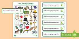 *NEW* Initial 'L' Sound Board Game