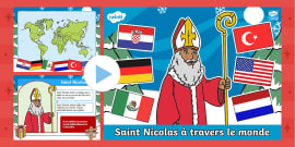 Powerpoint : Qui était Saint Nicolas ? - Twinkl